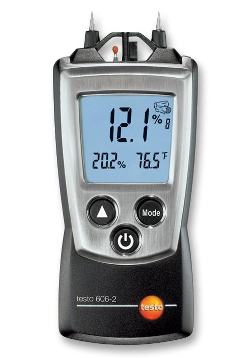 606-2 - Testo - Moisture Meter, 0% to 90%, 0.1 %
