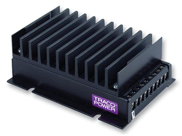 TEP 150-4812WI - Traco Power - Isolated Chassis Mount DC/DC Converter, ITE & Railway, 4:1