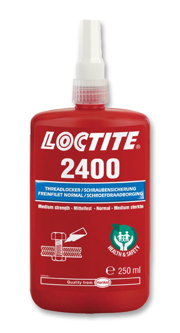 2400, 250ML - Loctite - Adhesive, Threadlock, Threadlocking