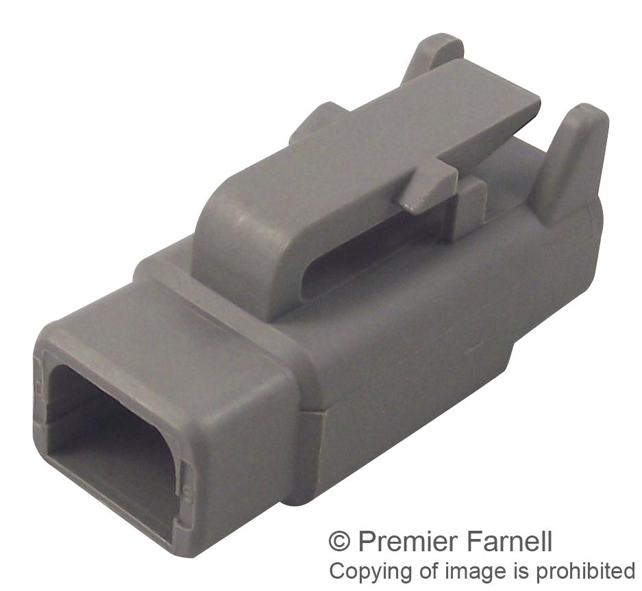 DTM06-2S - Deutsch - Te Connectivity - Automotive Connector Housing, IP68, DTM