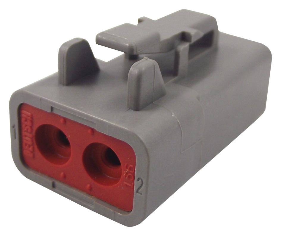 DTP06-2S - Deutsch - Te Connectivity - Automotive Connector Housing, IP68, DTP