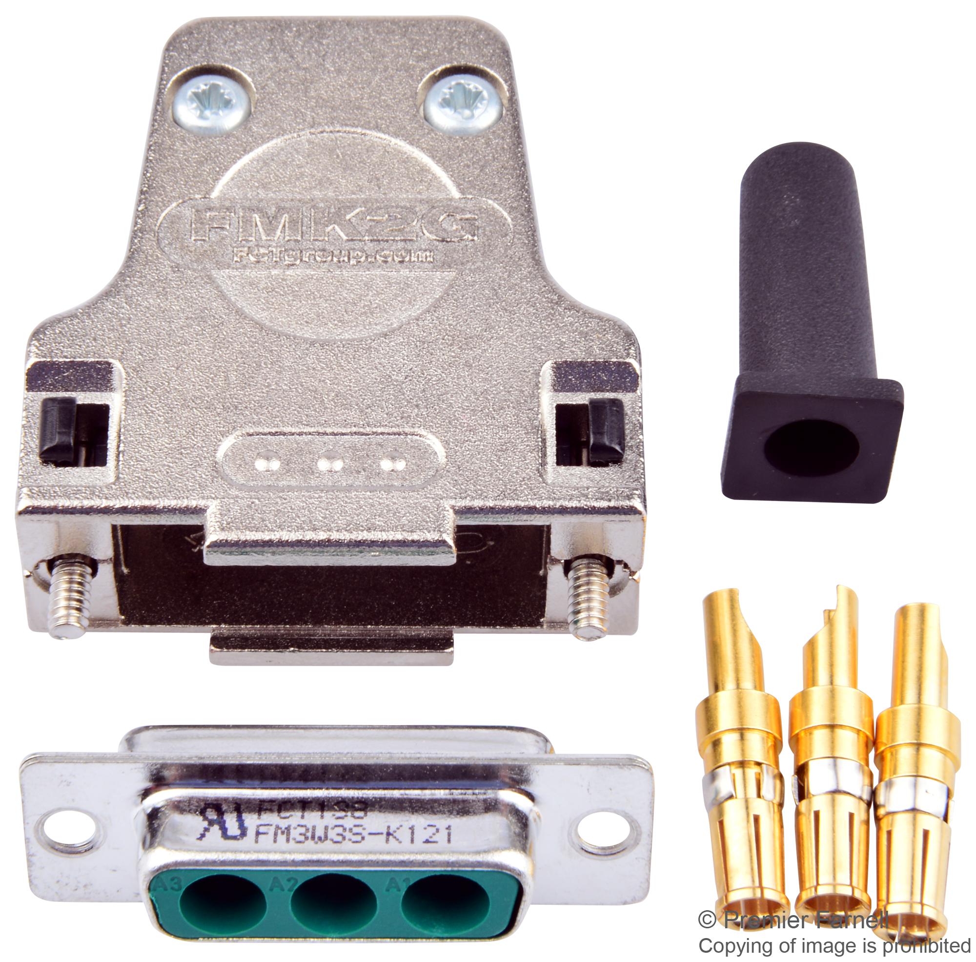 173114-0086 - Molex - Combination Layout D Sub Connector, DA-3W3 ...