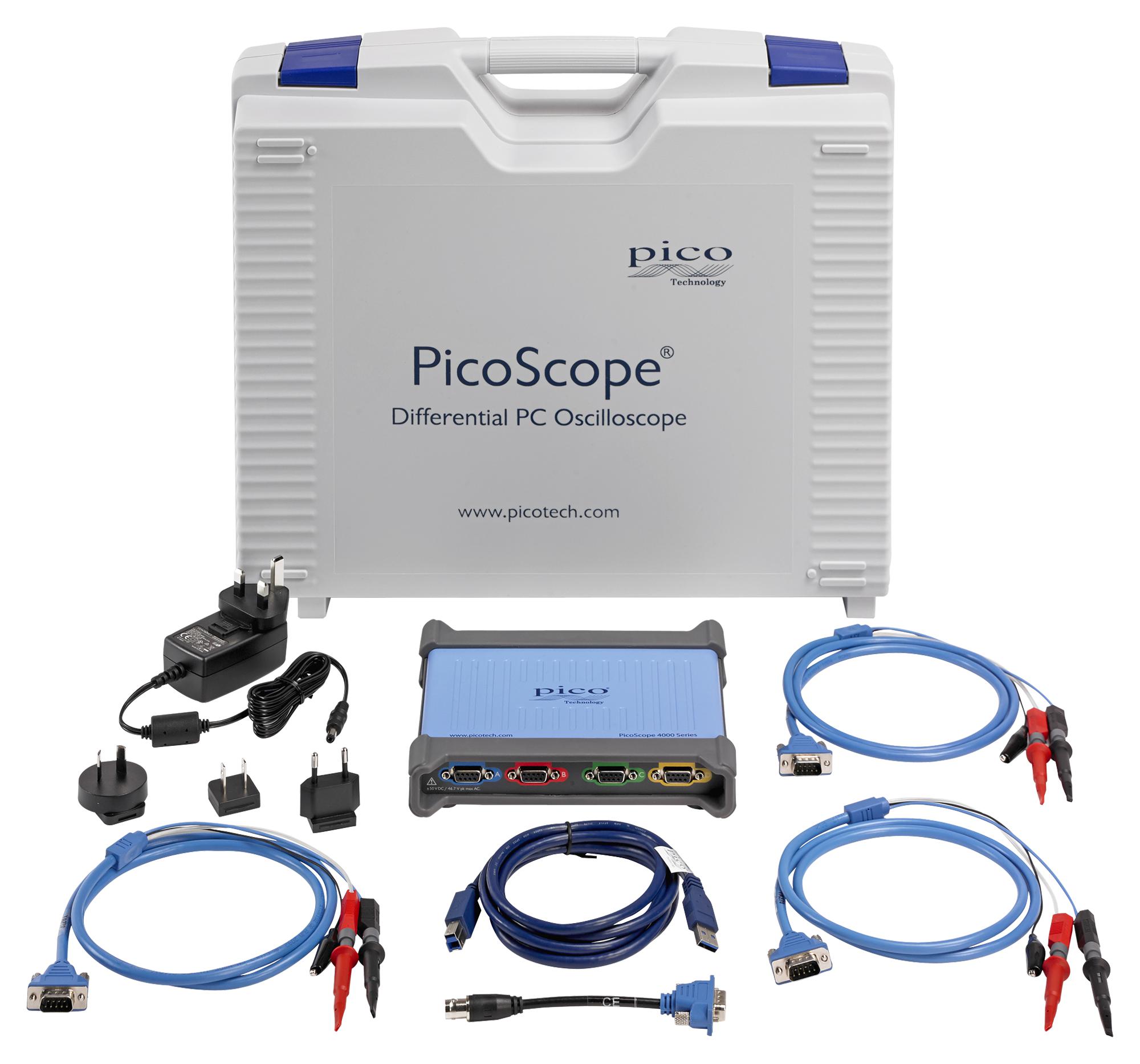 PQ073 - Pico Technology - PC USB Oscilloscope, PicoScope 4444 Series, 4 ...