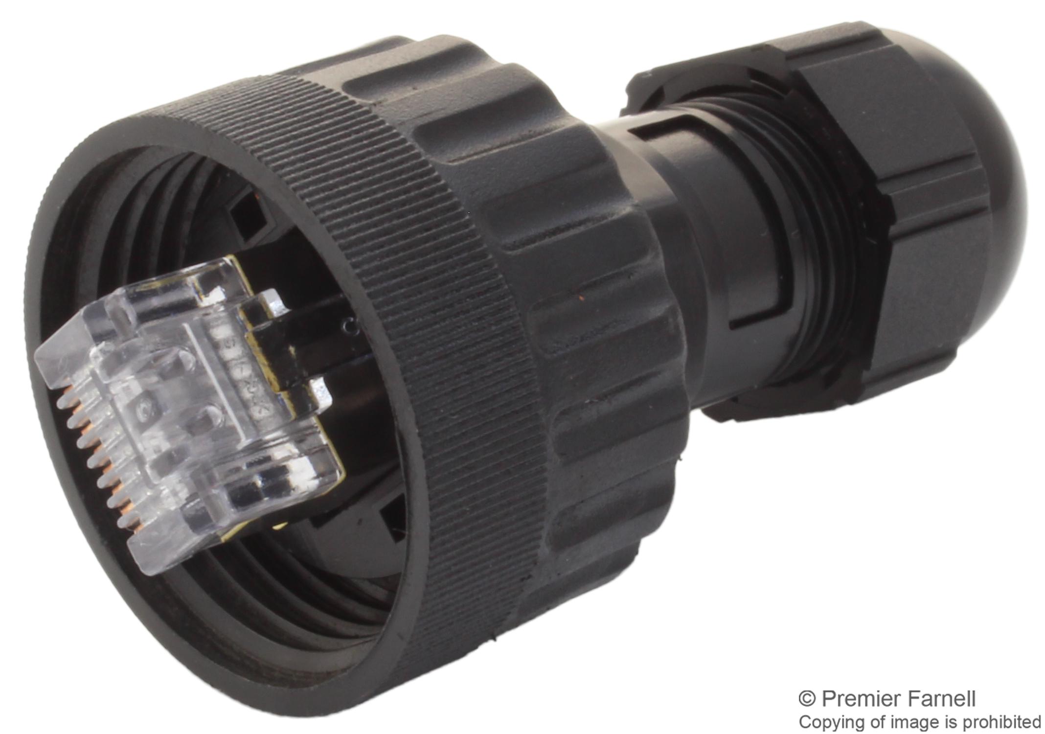 130057-0003 - Molex - Modular Connector, BRAD, RJ45 Plug