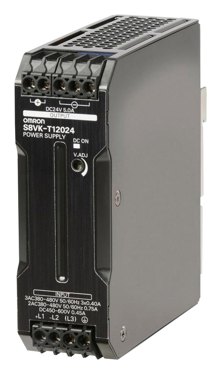 S8VK-T12024 - Omron - AC/DC DIN Rail Power Supply (PSU), ITE, 1 Output
