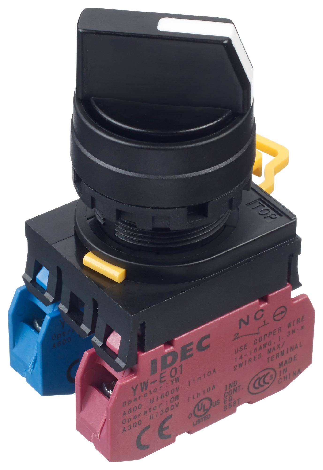 YW1S-2E11 - Idec - Rotary Switch, 2 Position, 90