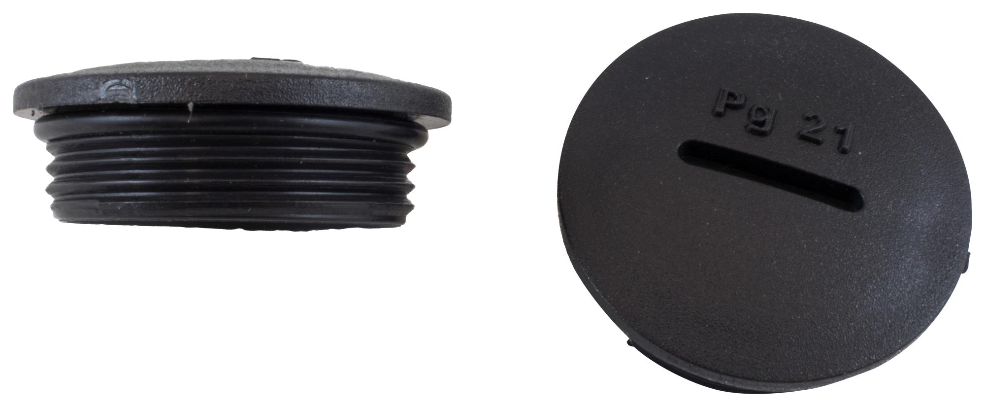 HPM12 BK080 - Alpha Wire - Blanking Plug, Nylon 6 (Polyamide 6), M12 x 1.5