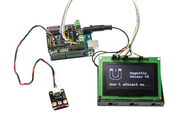DFR0033 - Dfrobot - Add-On Board, Magnetic Sensor Module, Gravity Series