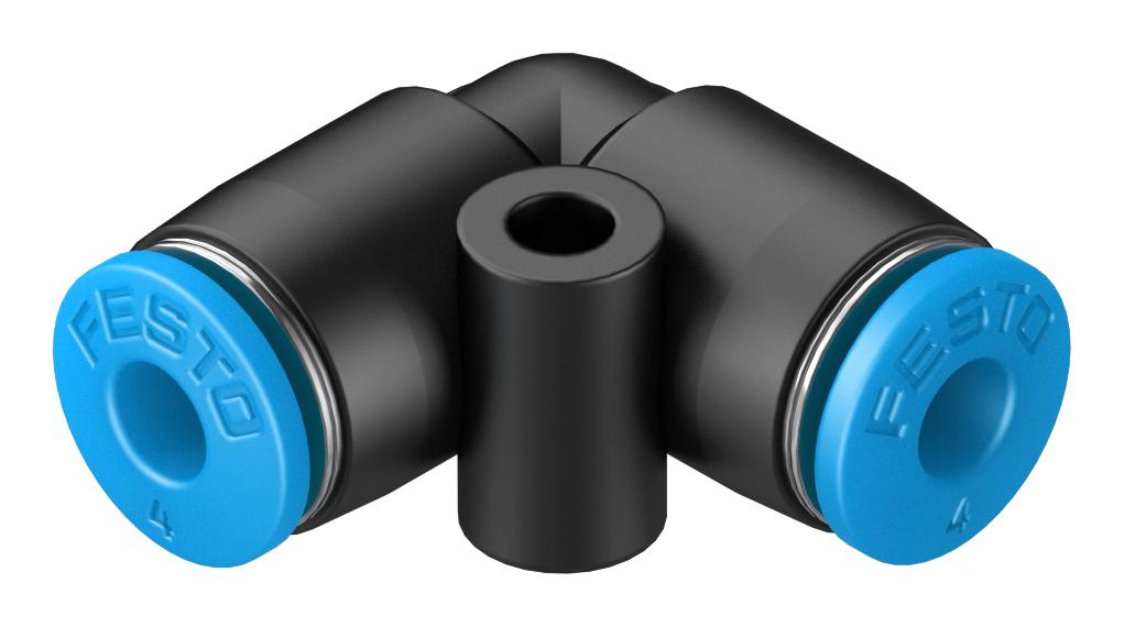 QSL-4 - Festo - Pneumatic Fitting, Push-In L-Fitting, 14 bar