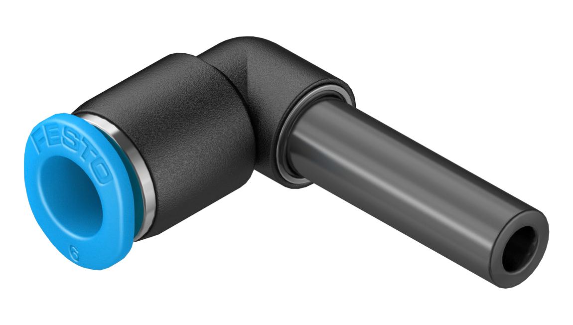 QSML-6H - Festo - Pneumatic Fitting, Push-In L-Fitting, 14 bar