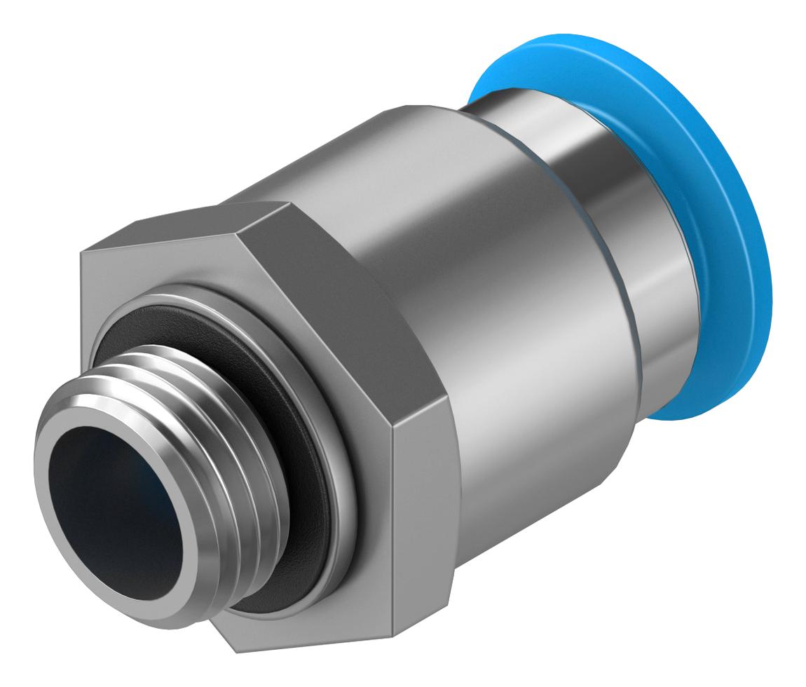 QS-G1/4-12 - Festo - Pneumatic Fitting, Push-In Fitting, G1/4