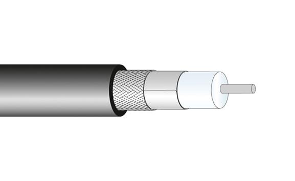 SPUMA_400-FR - Huber+suhner - Coaxial Cable, SPUMA 400, 50 ohm