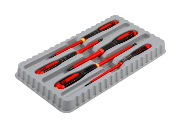 BE-9881S - Ergo Bahco - Screwdriver Set, Insulated, Slotted/Phillips