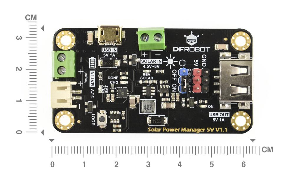 DFR0559 - Dfrobot - Solar Power Manager, 5V, 1A