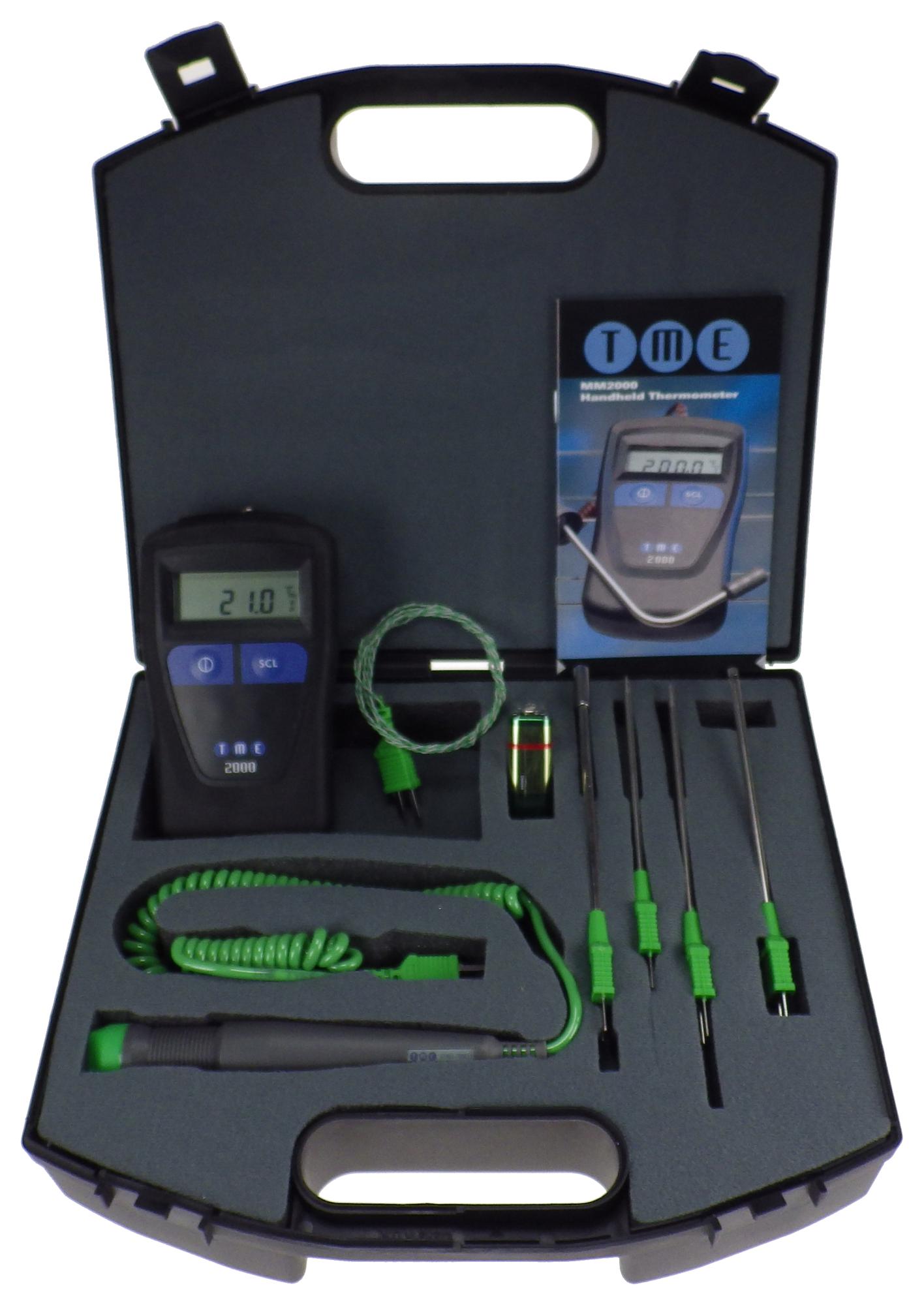 GPK1 - Tme - Temperature Test Kit, MM2000 Thermometer, Plug Mounted ...