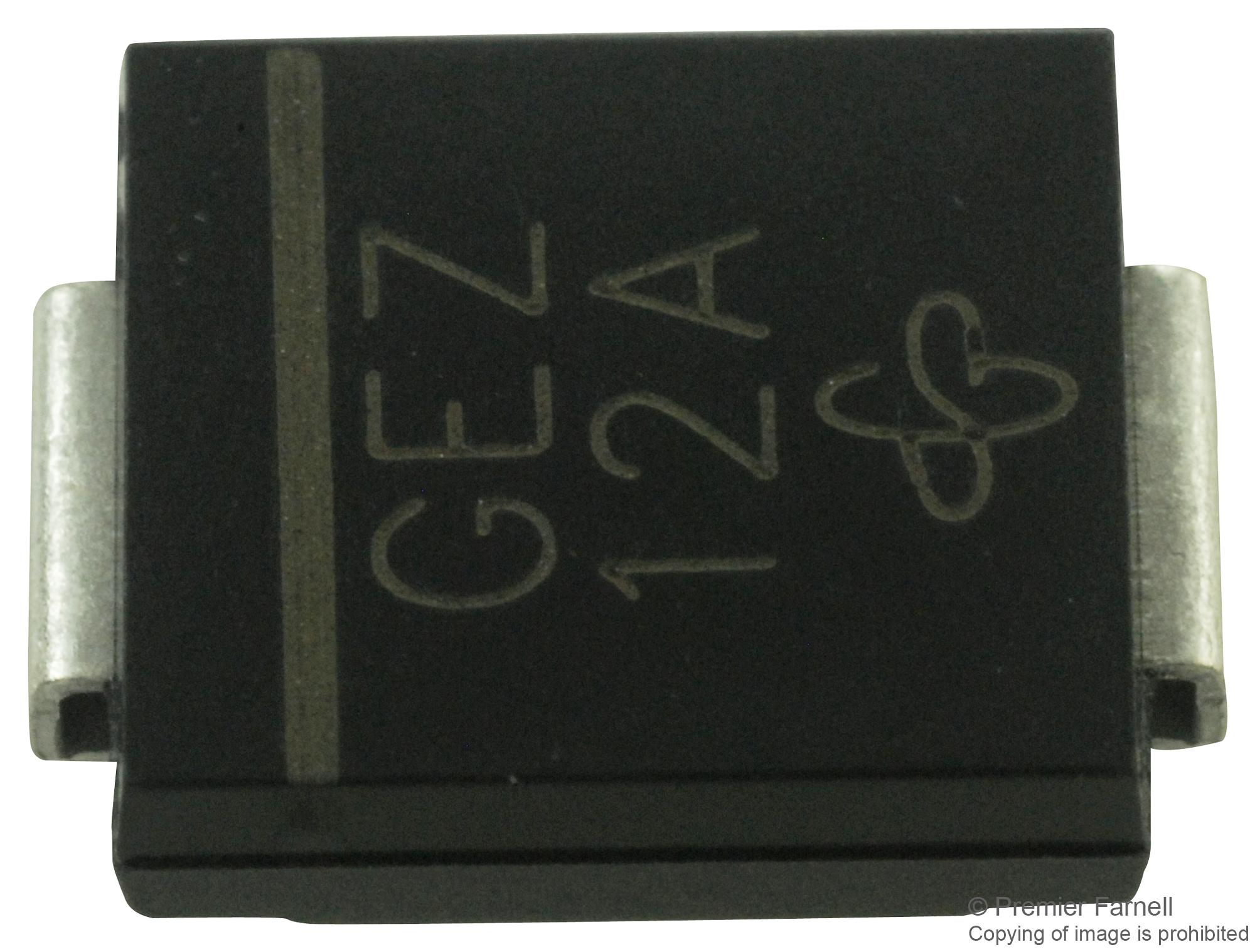 SMCJ24A-E3/57T - Vishay - TVS Diode, TRANSZORB SMCJ, Unidirectional