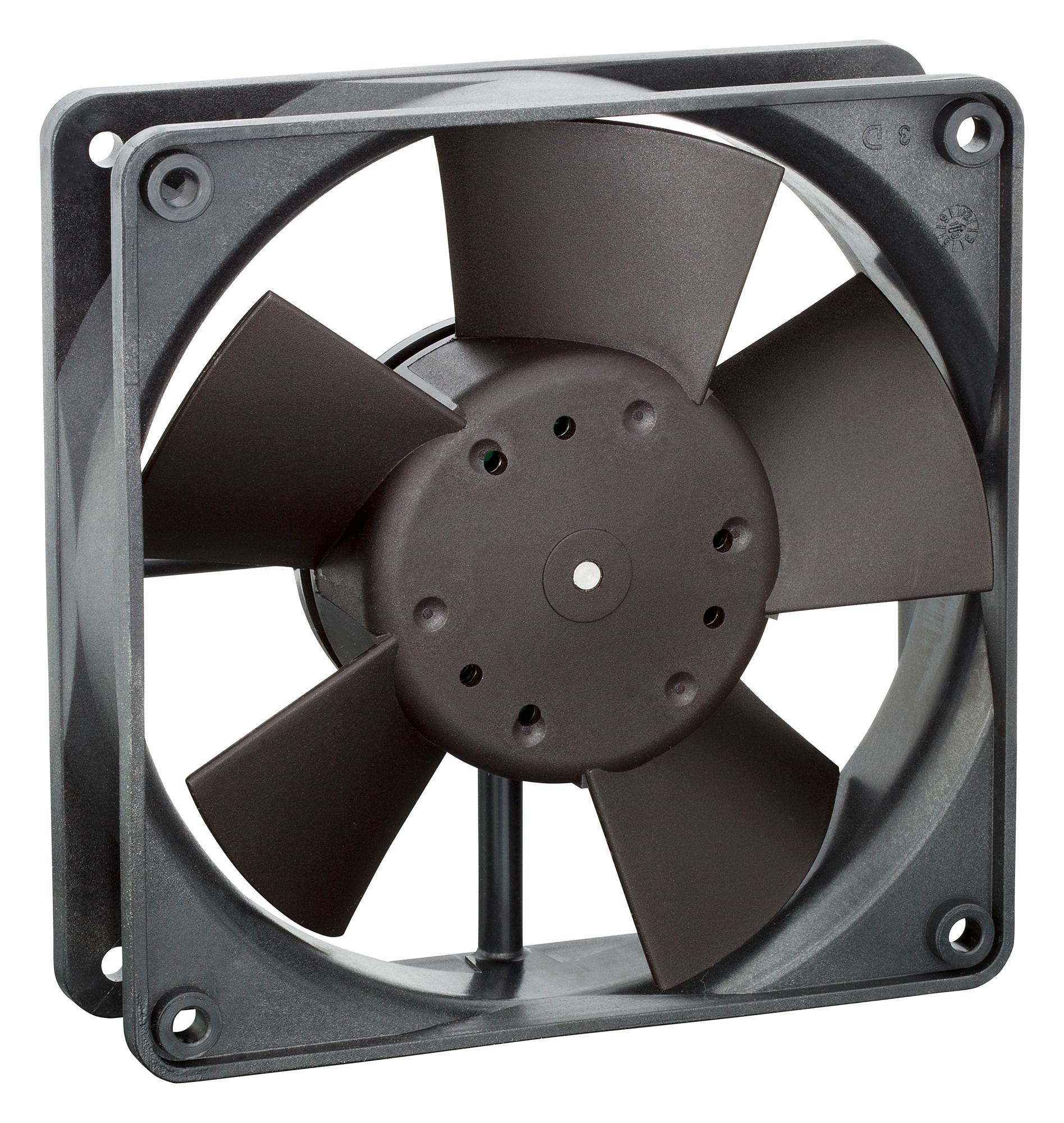 4314 - Ebm-papst - DC Axial Fan, 24 V, Square