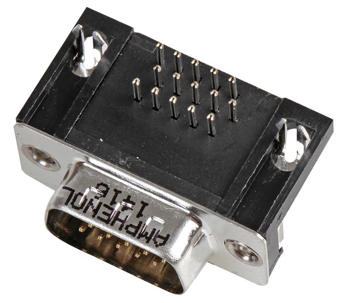 L717HDE15PD1CH4R - Amphenol Communications Solutions - D Sub Connector, High Density, Plug