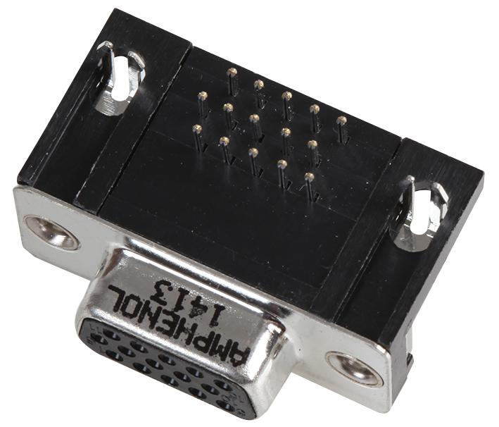 L77HDE15SD1CH4R - Amphenol Communications Solutions - D Sub Connector, High Density, Receptacle