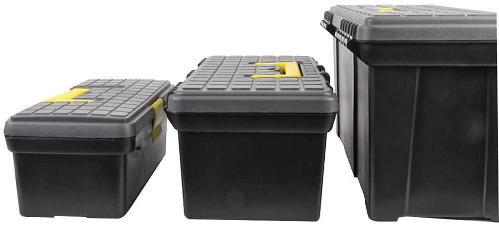 D00412 - Duratool - Tool Box Set, 3-in-1, Plastic