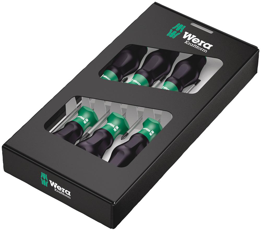05031553001 - Wera - Screwdriver Set, Slotted, Pozidriv