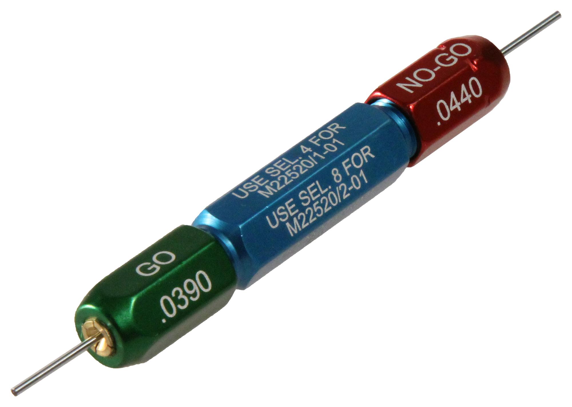 M22520/3-01. - Daniels - GAUGE, GO/NO-GO, GREEN/RED