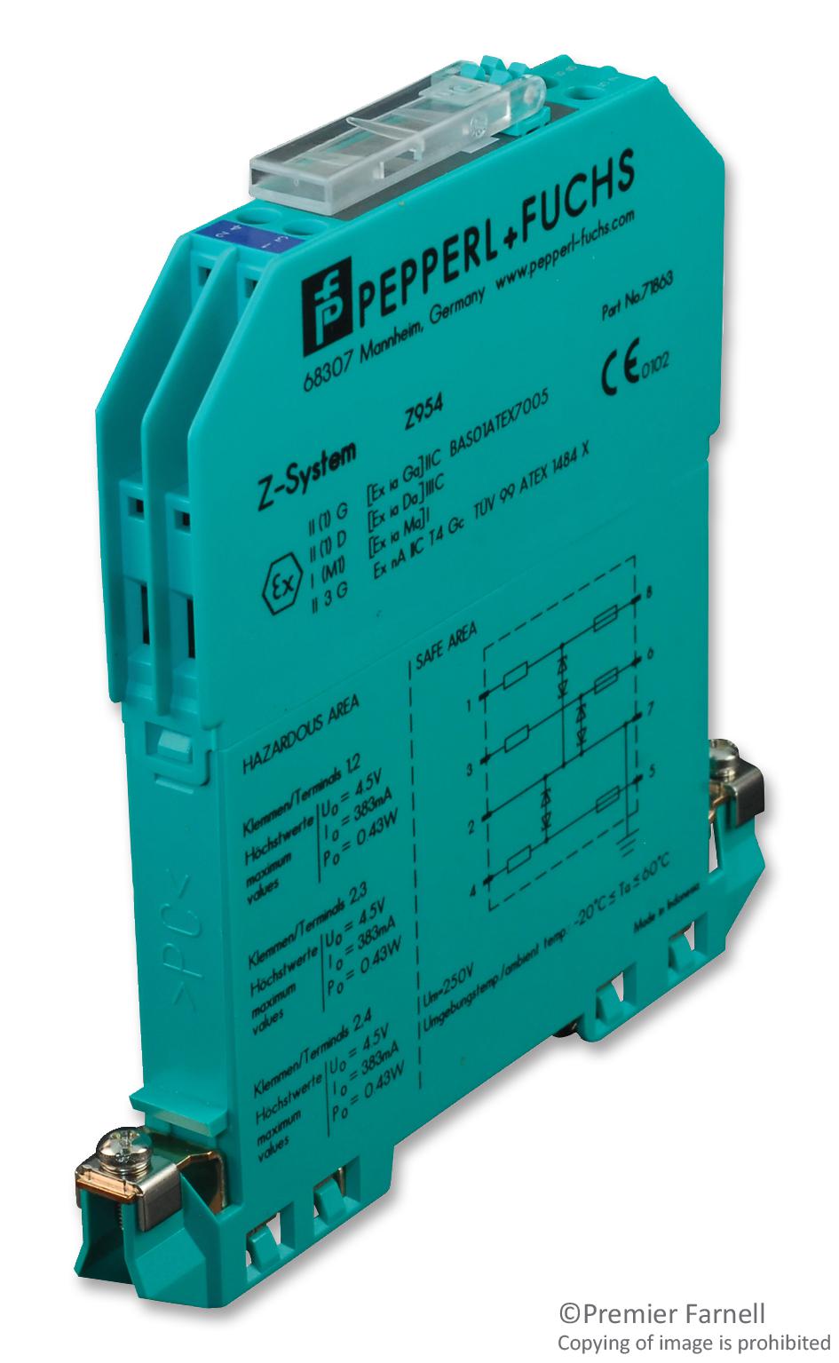 Zener Barrier BZG Zener Barrier | World Industrial Store