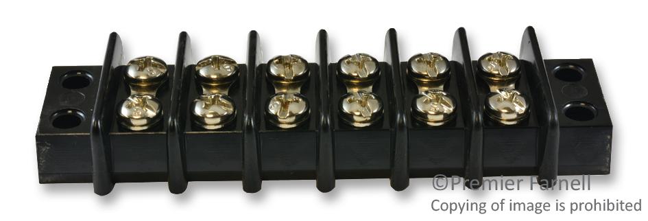 601GP06PSB - Marathon Special Products - TERMINAL BLOCK, BARRIER, 6POS