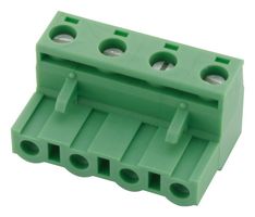 1767025 PHOENIX CONTACT, Pluggable Terminal Block, 7.62 mm, 4 Ways | element14 Australia