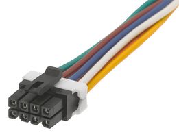 45132-0810 MOLEX, Cable Assembly, Micro-Fit TPA Receptacle to Micro-Fit TPA Receptacle, 8 Ways ...
