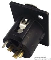 NC3FP-B-1 - Neutrik - XLR Connector, 3 Contacts, Socket