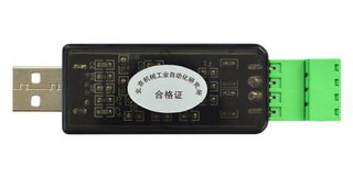 FIT0737 - Dfrobot - USB to RS485 Module, LED, USB A 2.0 Male to Terminal Block
