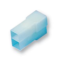 180908. AMP - TE CONNECTIVITY, Connector Housing, FASTIN FASTON, Receptacle, 2 Ways, 6.35 mm, 6. ...