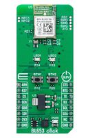 MIKROE-6433 MIKROELEKTRONIKA, BL653 CLICK ADD-ON BOARD, 3.3V | element14 Australia